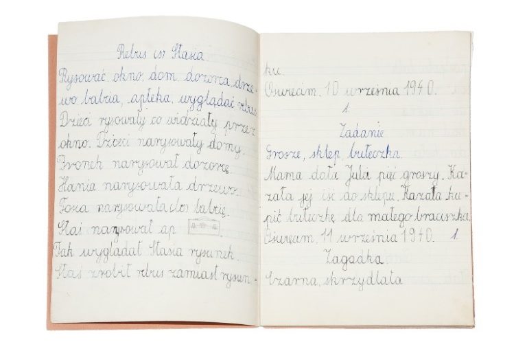 Artifact Spotlight: Henryk Enoch's Notebooks | Museum of Jewish ...