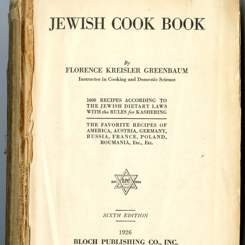 Cookbooks from the Collection | Museum of Jewish Heritage mjhnyc.org