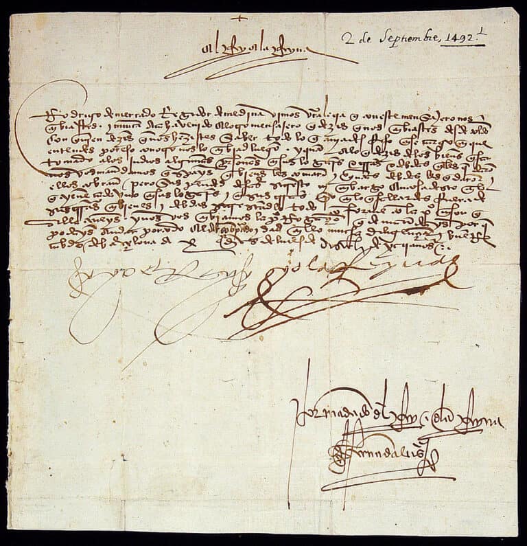 A 1492 Letter Regarding Jewish Property in Spain | mjhnyc.org
