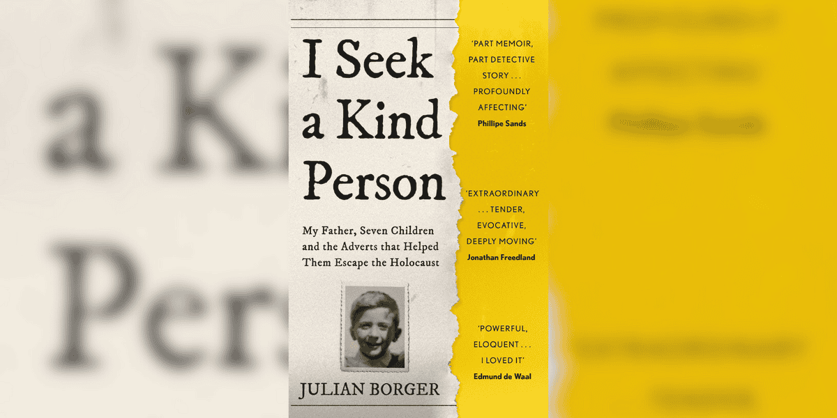 Stories Survive: "I Seek A Kind Person" Book Talk : Museum of Jewish ...