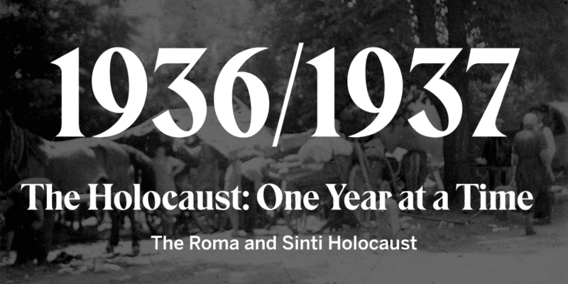 The Roma and Sinti Holocaust – Part III of "The Holocaust: One Year at ...